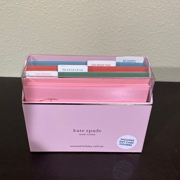 kate spade | Office | Nwt Kate Spade Assorted Holiday 6 Card Set | Poshmark